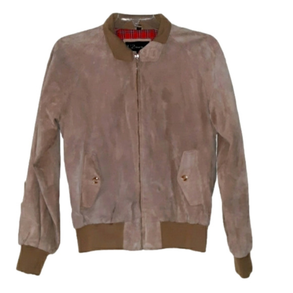 U2 Wear Me Out | Jackets & Coats | Vintage Suede Leather Bomber Varsity ...